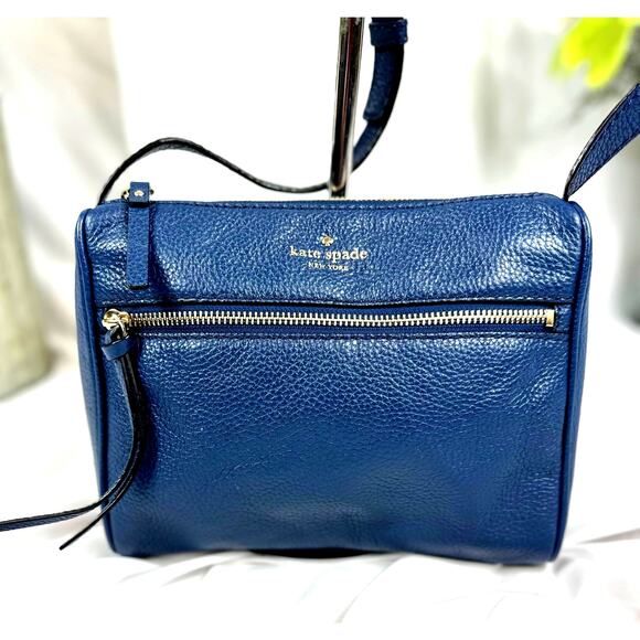 kate spade | Bags | Kate Spade Jackson Street Pebbled Leather Top Zip ...